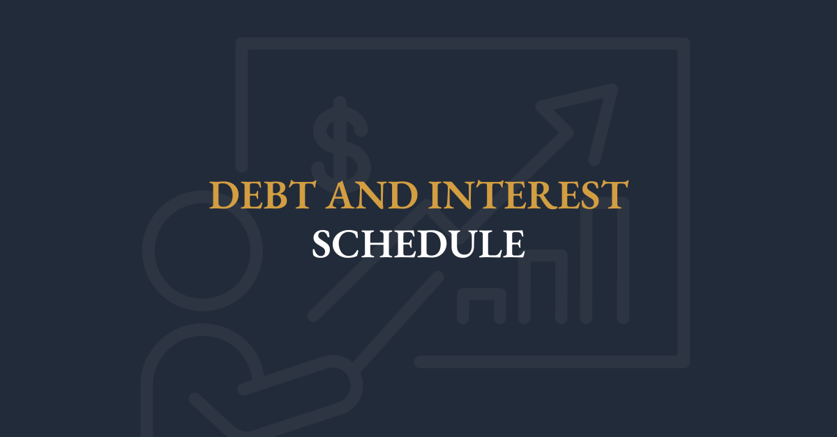 Revenue Schedule Example - FMI