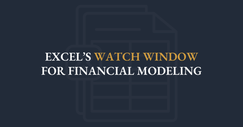 Financial Modeling in Excel - FMI